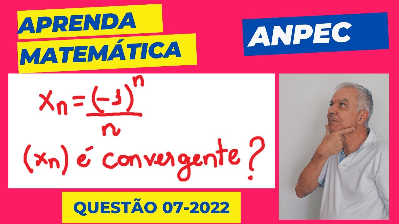 🔴ANPEC | 2022 | Questão 07 | Matemática | Sequências - YouTube