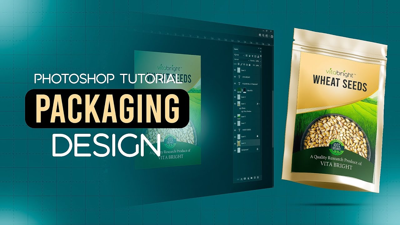 Packaging Design | Graphic Designing | Package Design Tutorial ...