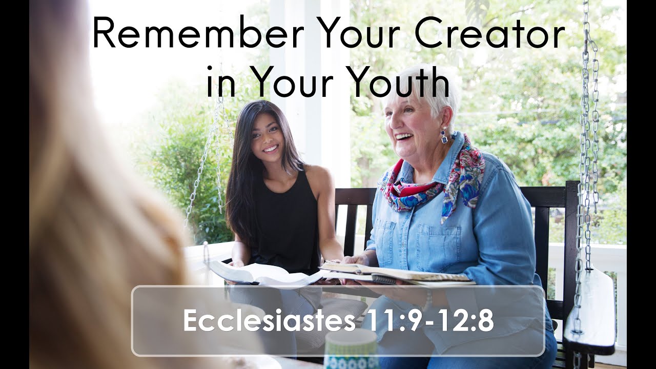 Remember Your Creator in Your Youth - YouTube
