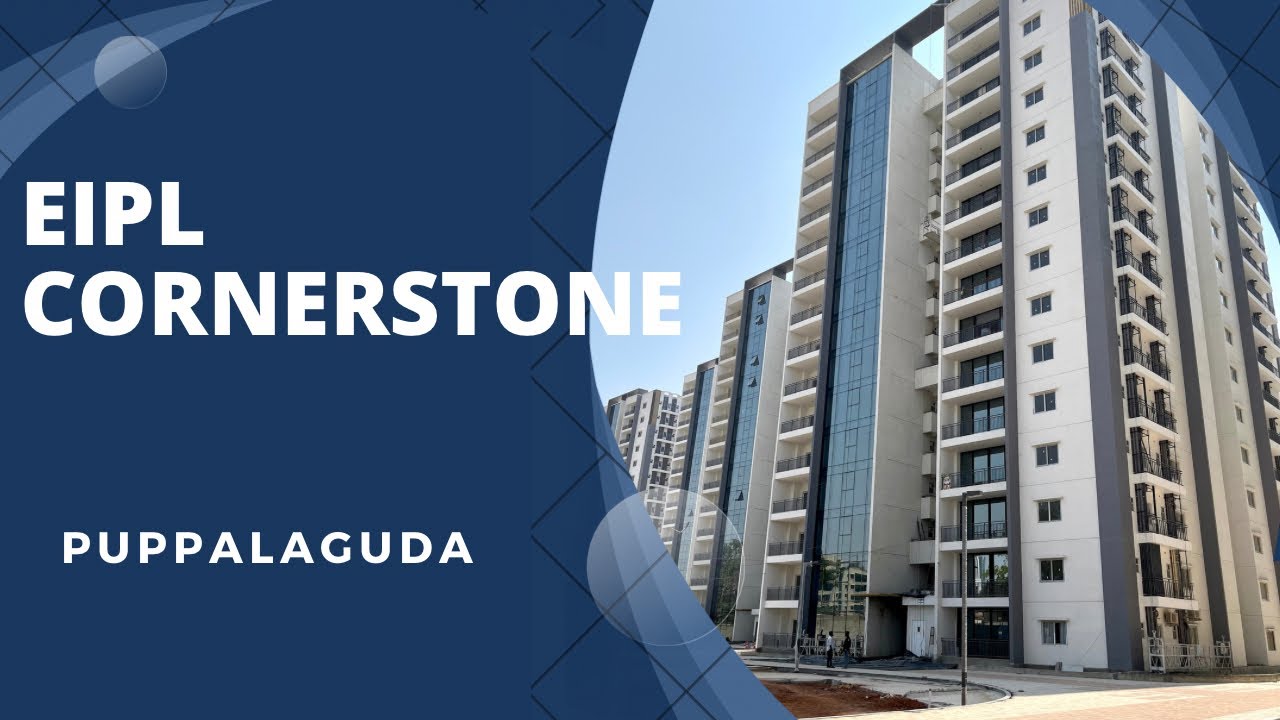 EIPL Cornerstone | 2100 sq ft 3BHK Flat For Sale | Puppalaguda ...