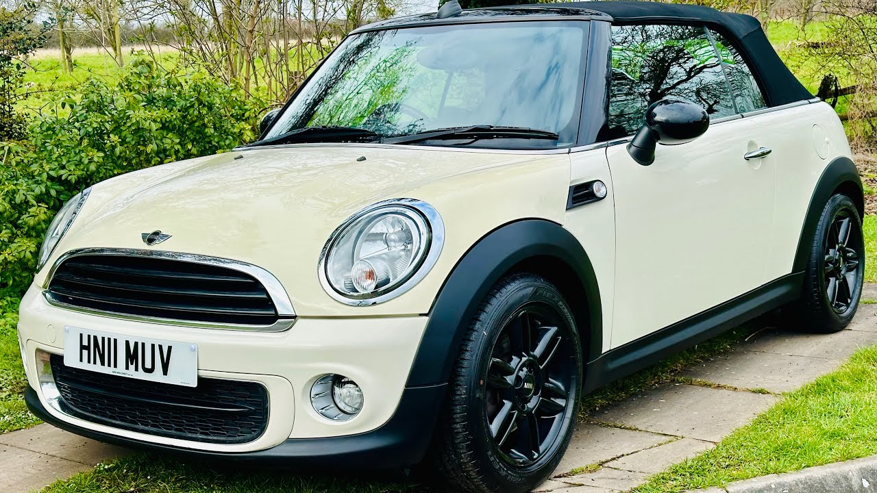 Mini One convertible 2011 in depth walk around and review - YouTube