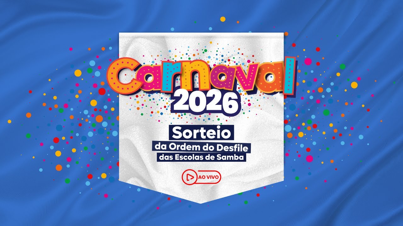 AO VIVO: Carnaval Florianópolis 2026 | Sorteio da ordem do desfile ...