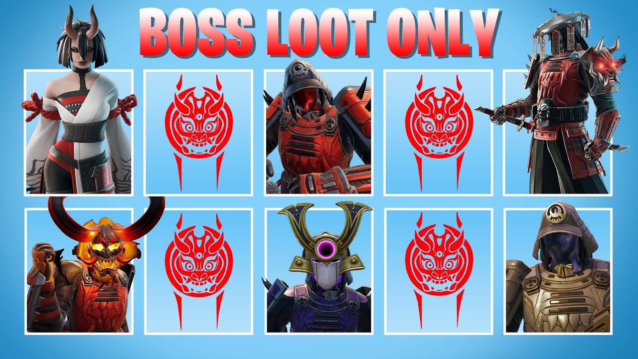 BOSS LOOT ONLY (Chapter 6 Sæson 1) | Dansk Fortnite Episode #90 - YouTube