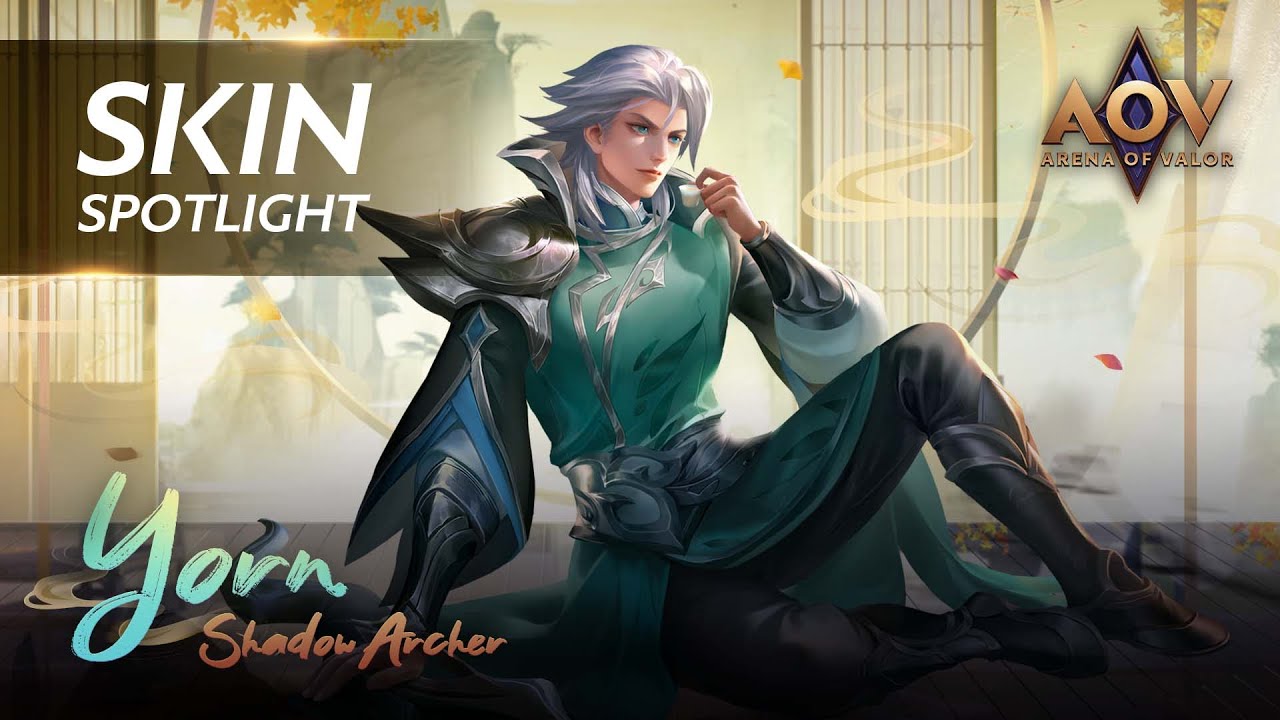 Yorn Shadow Archer Skin Spotlight - Garena AOV (Arena of Valor) - YouTube