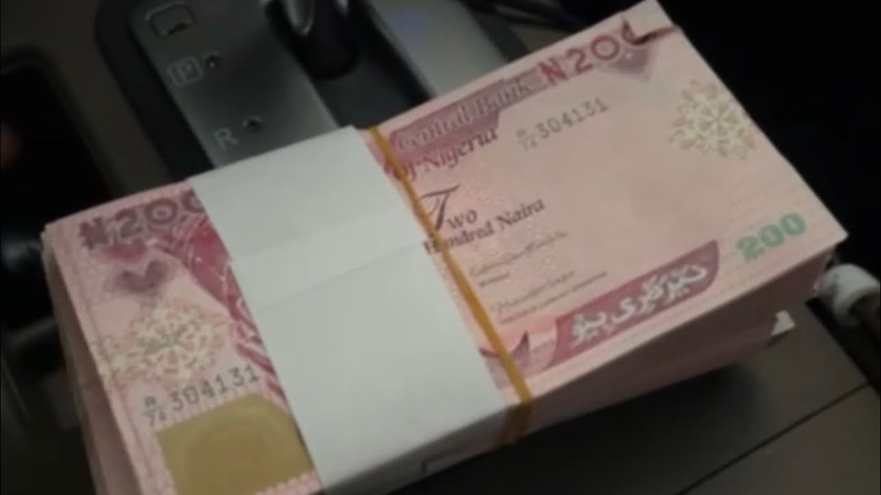 How I Got New Naira Notes Over The Counter From a Bank - YouTube