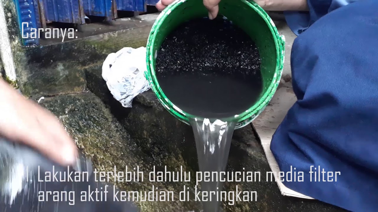 PEMBUATAN ALAT FILTRASI MENGGUNAKAN MEDIA FEROLIT DAN ARANG AKTIF - YouTube