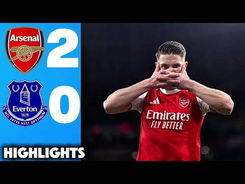 Arsenal vs Everton 2-0 Premier League Highlights & All Goals | premier league ⚽🔥 Gyokeres goal