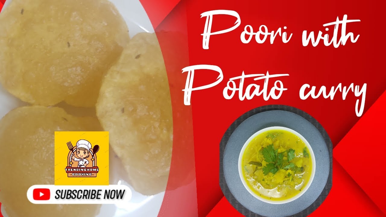 😋👌Delicious Poori with Potato curry||Easy || Healthy || Tasty || Tiffin ...