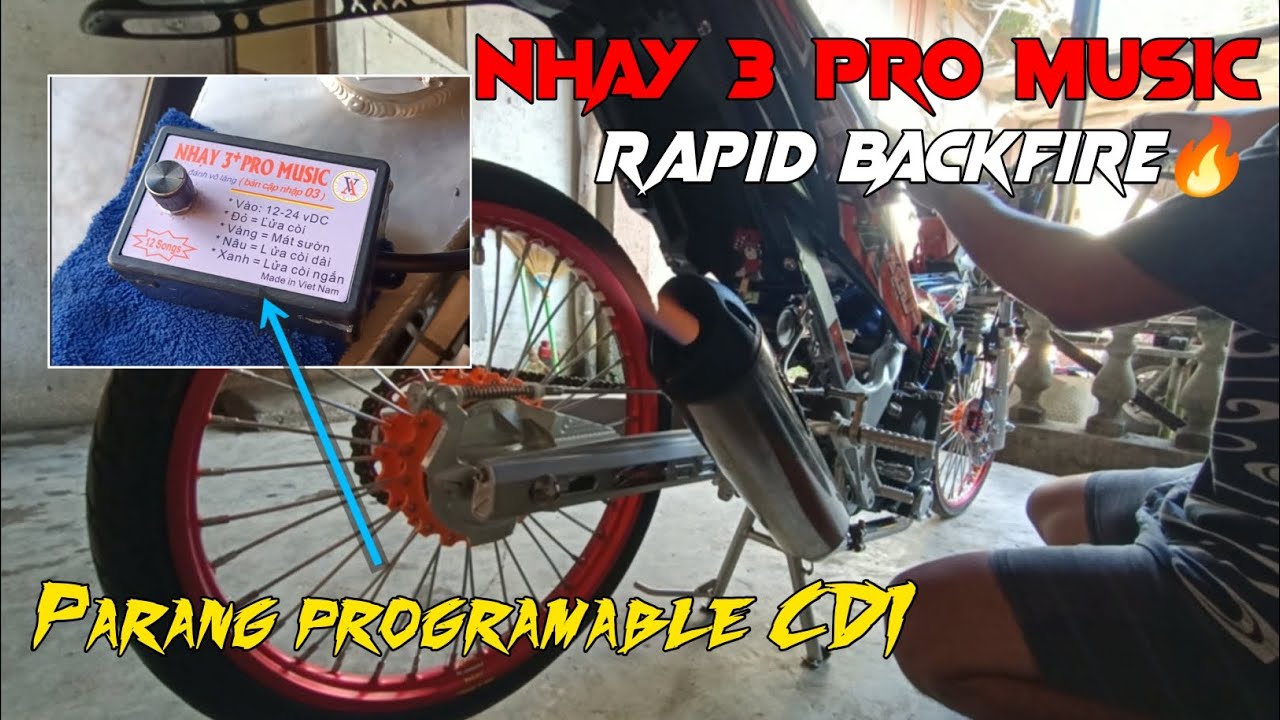 Nhay 3+ Pro Music Horn Relay | Rapid Backfire | Installed to Raider 150 ...