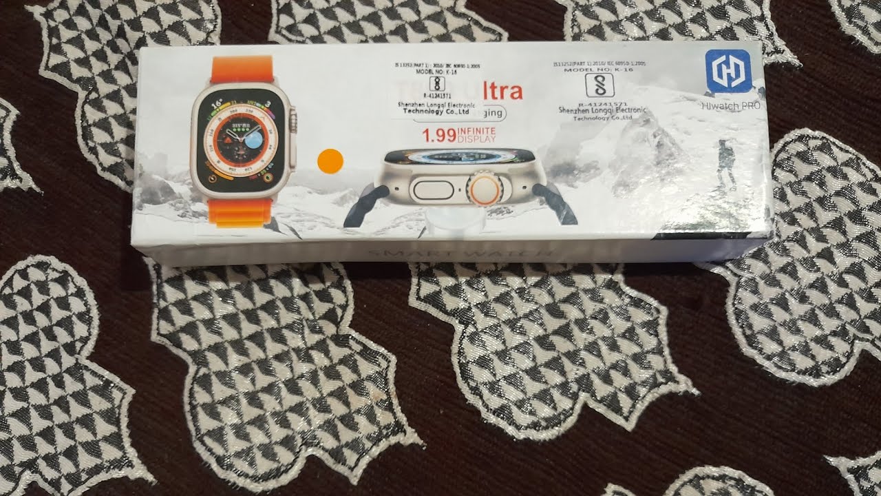 T Ultra 800 Smartwatch ll unboxing and feature ll [T 800 ] smart watch# ...
