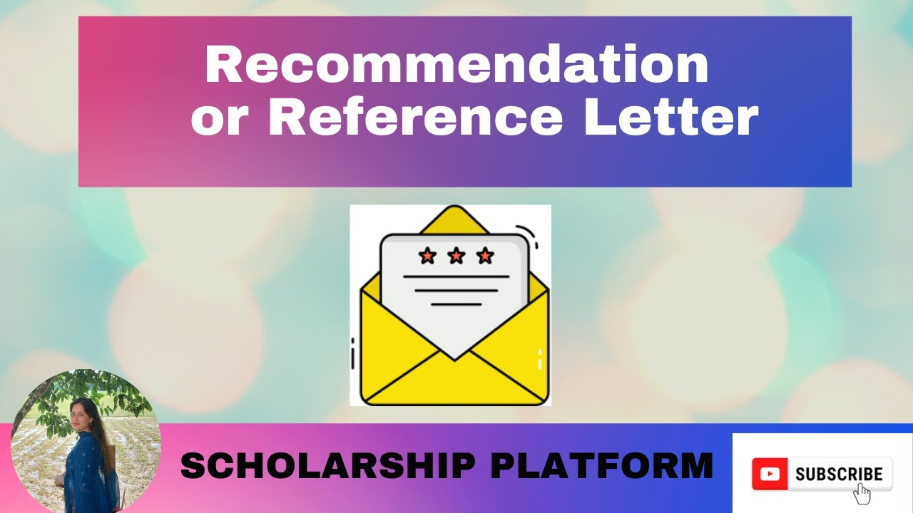 How to Write a Recommendation Letter or Reference Letter #how_to_write ...