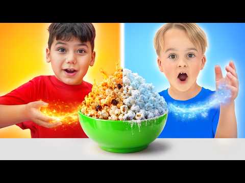 Alex y Lea: ¡El reto del frío contra el calor!