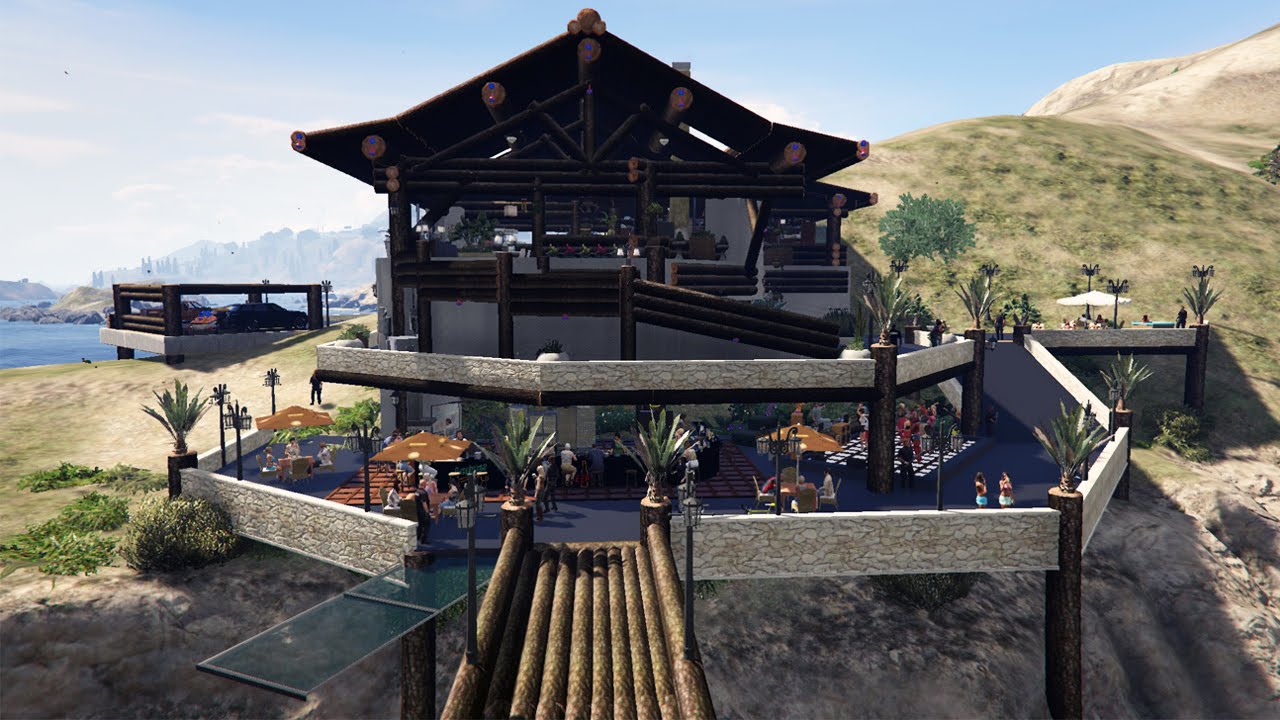 GTA 5 - Seaside Cave Villa [Mod Showcase] - YouTube