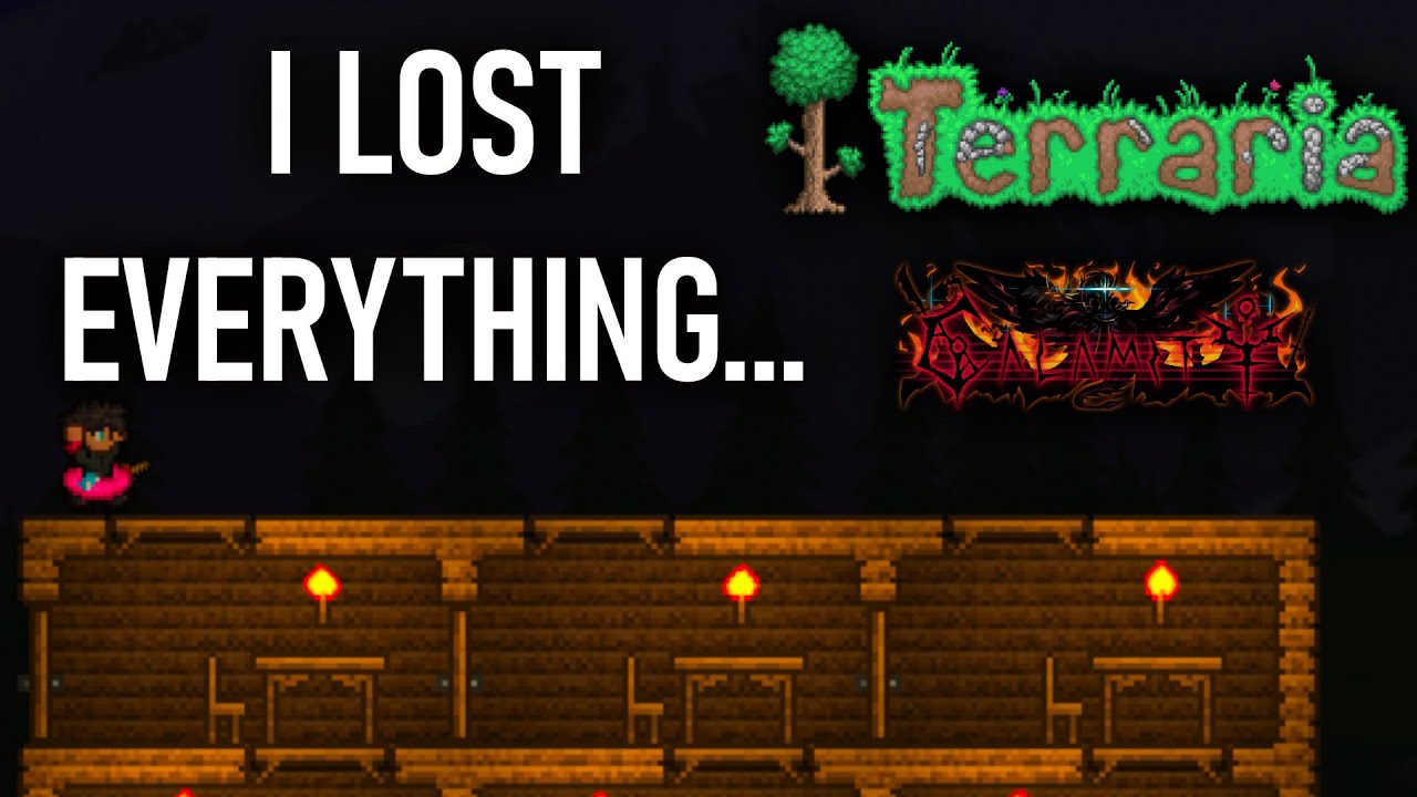 Terraria Calamity Melee But I Lost Everything... - YouTube