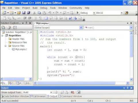08 Programming Concepts -Repetition While - YouTube
