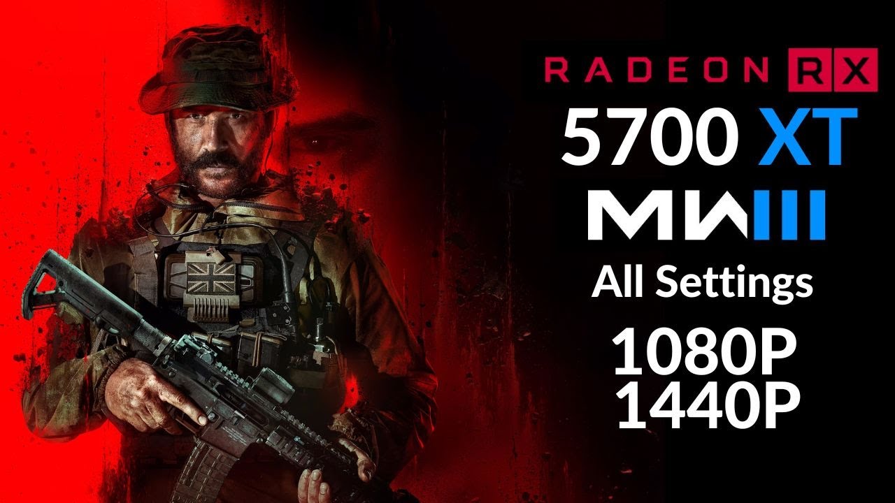 MW3 Modern Warfare 3 Multiplayer Beta 5700 XT 5600X All Settings Tested ...