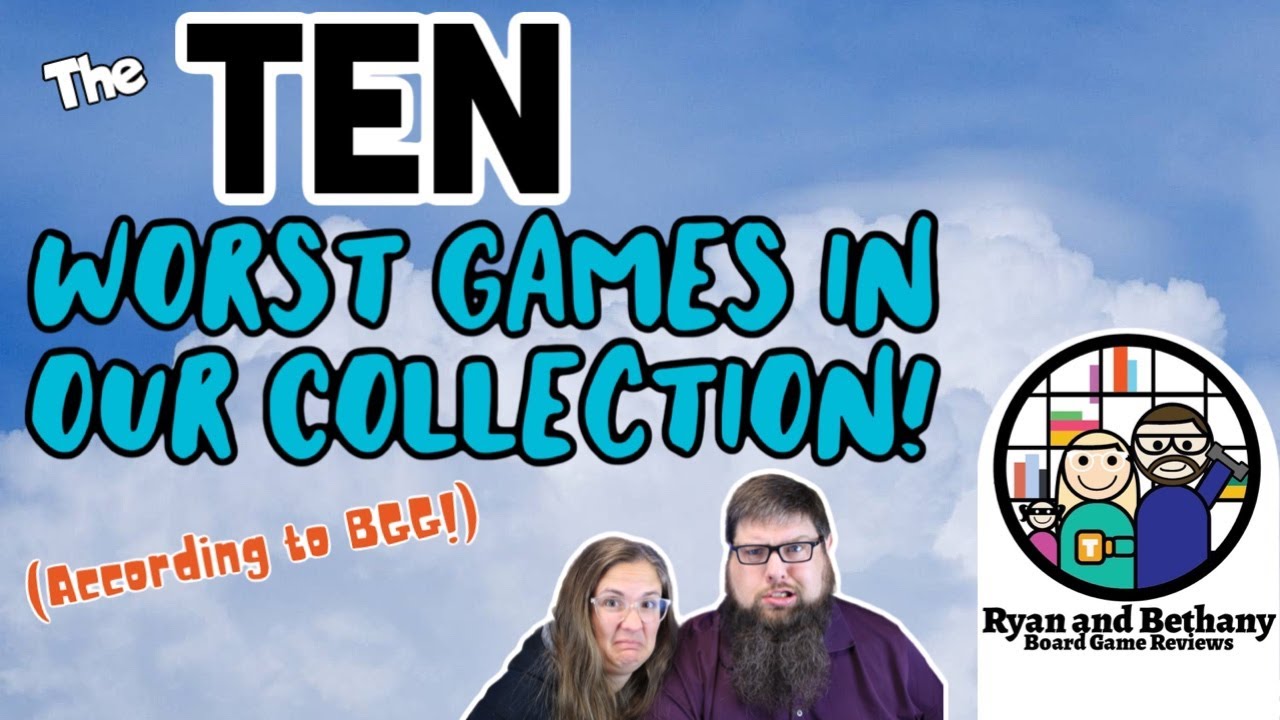 The 10 Worst Games in Our Collection! (according to Board Game Geek ...