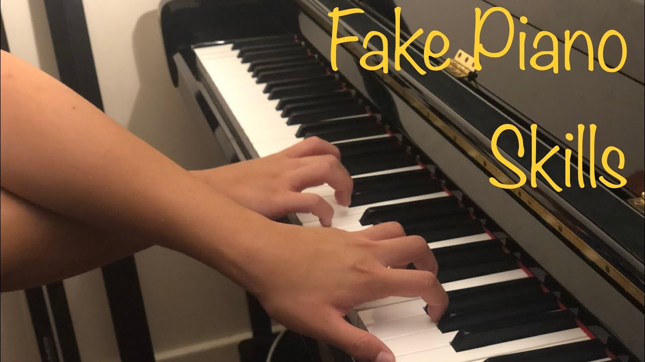 How to Fake Piano Skills - YouTube
