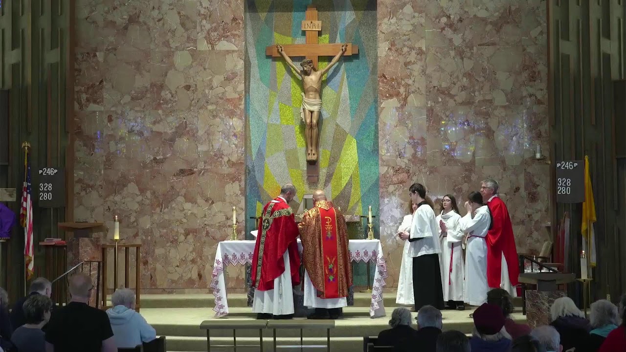 Saint John the Evangelist Jackson MI - 7PM Holy Thursday Mass - 03/28 ...