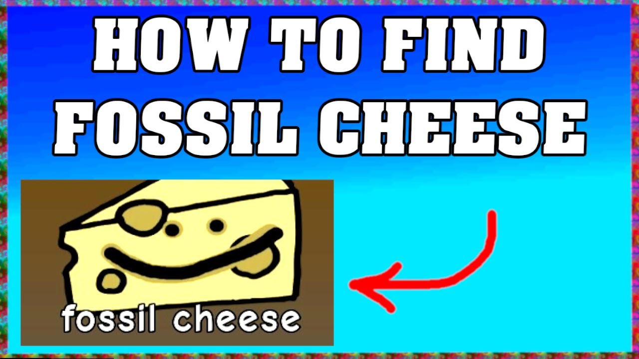 How To Find FOSSIL CHEESE in FIND THE CHEESES ROBLOX 🧀 [UPDATE ...