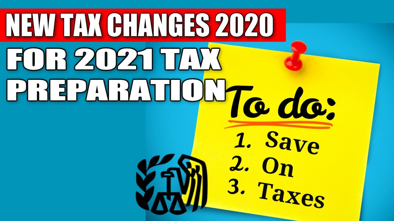 New Tax Laws for 2020 Explained For 2021 Tax Preparation Animated Video ...