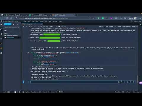 Neural Machine Translation With a Transformer and Keras - YouTube