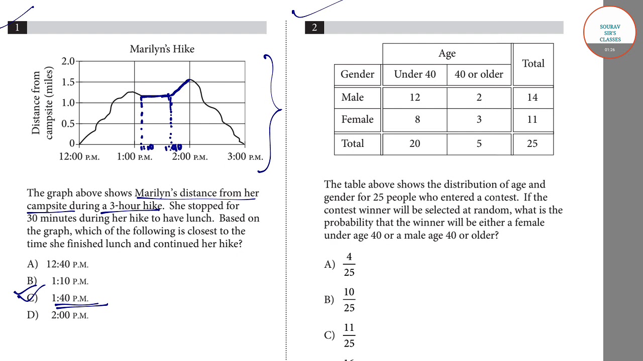 SAT 2019 Section4 solved model paper 3, SAT 2019, 2020 preparation with ...