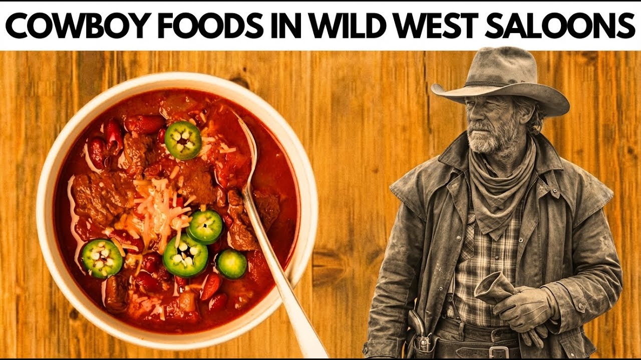 14 Cowboy Foods Served at Wild West Saloons - YouTube