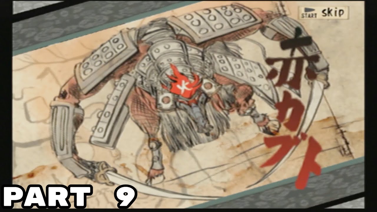 Freeing Kusa Village From Crimson Helm's Demonic Hold|Okami (New Game ...