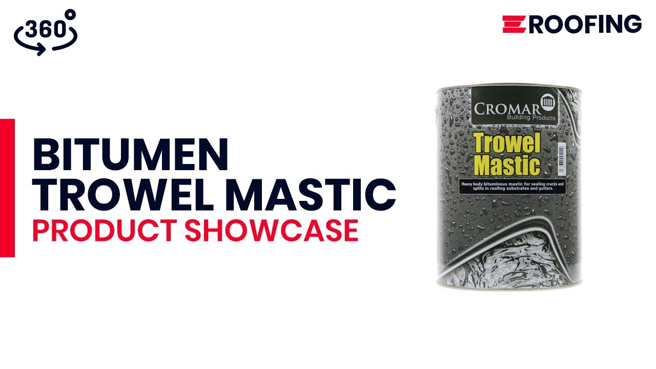 Bitumen Trowel Mastic - 360 Product Showcase - YouTube
