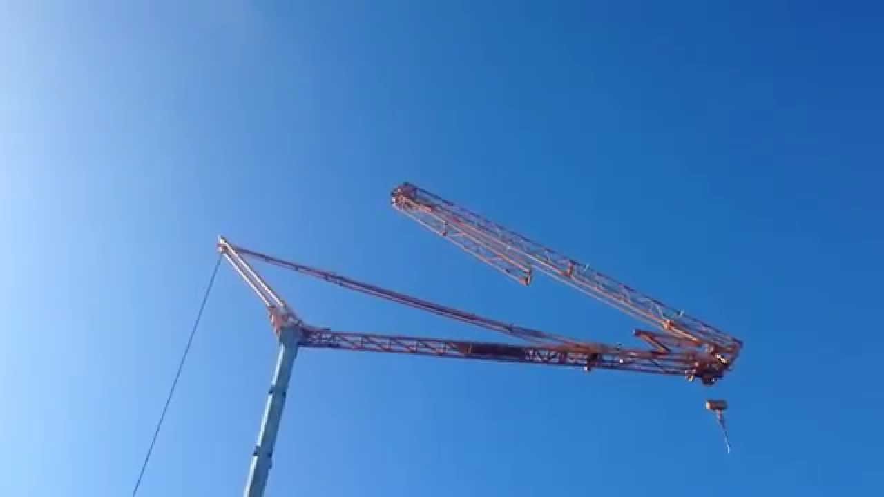 Gru automontante HD40: montaggio e smontaggio - YouTube