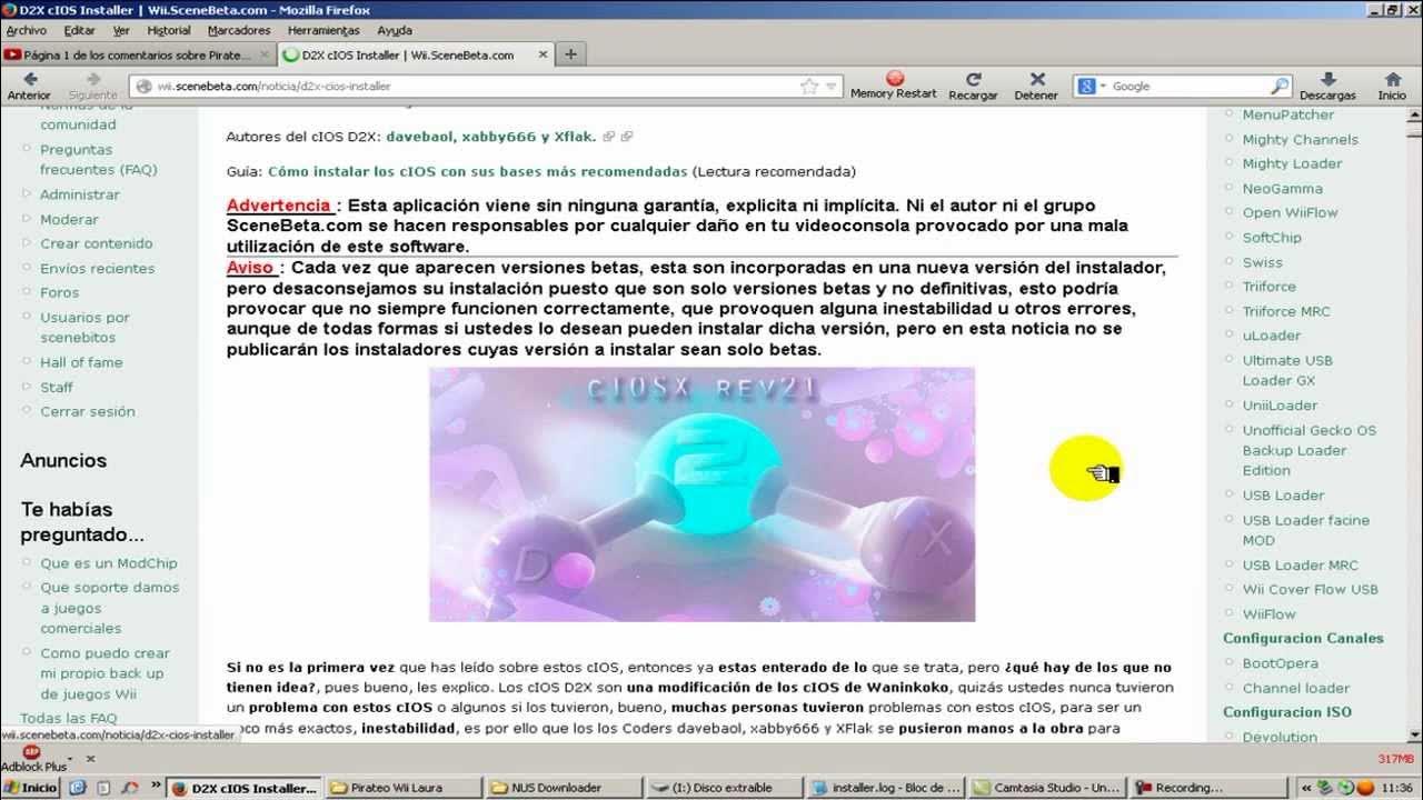 cIOS d2x v8 Final | Uso y Funcionamiento | Tutorial en Español | HD ...