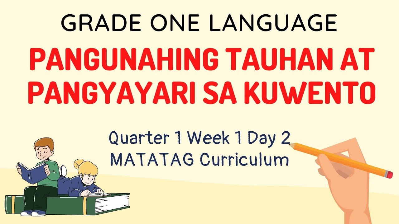 Grade 1 Language Quarter 1 Week 1 Day 2 (MATATAG Curriculum) - YouTube