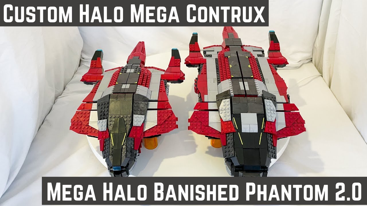 MEGA HALO Banished Phantom 2.0 | CUSTOM HALO MEGA CONSTRUX - YouTube