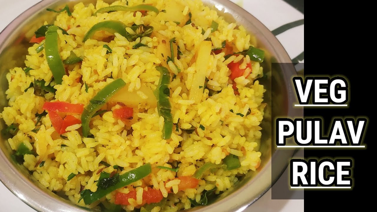 #rice recipe VEG PULAV RICE - YouTube