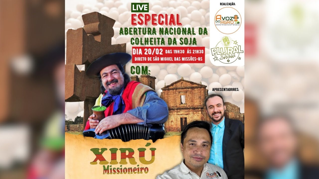 🎶🔥 Xiru Missioneiro e Banda, direto de São Miguel das Missões! 🇧🇷🎸 ...