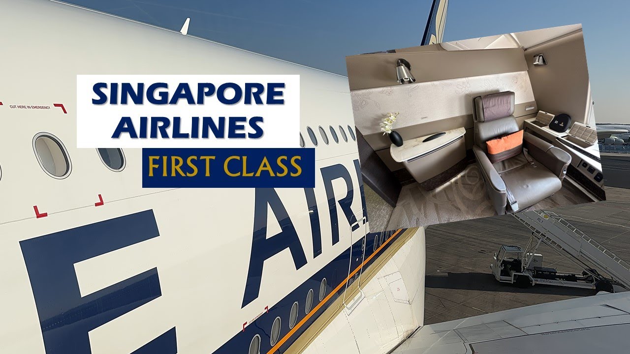 SINGAPORE AIRLINES amazing !! FIRST CLASS SUITES A380 Frankfurt to ...