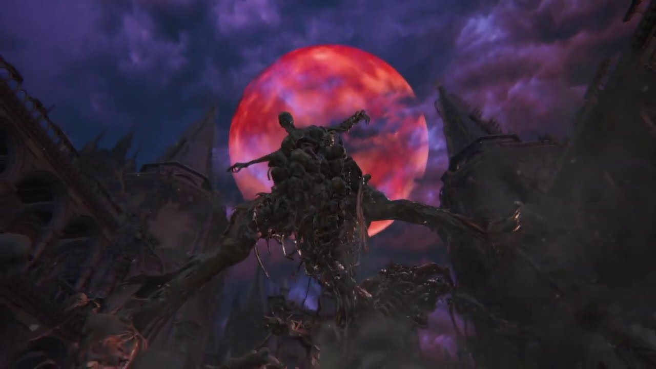 Bloodborne™ - The One Reborn Boss Fight - YouTube