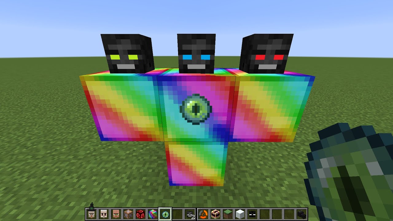 what if you create a Spiral Wither Mutant in MINECRAFT - YouTube