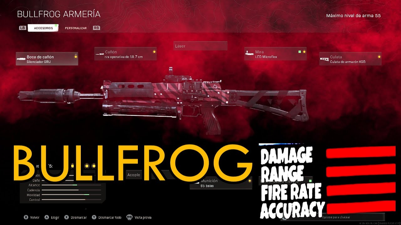 LA MEJOR CLASE "BULLFROG" 🔥 TEMPORADA 3 I COD WARZONE - YouTube