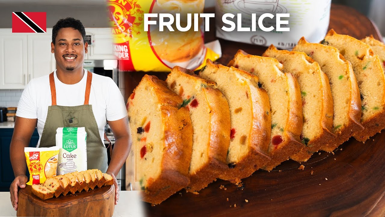 Classic Fruit Slice Recipe by Chef Shaun 🇹🇹 Foodie Nation - YouTube