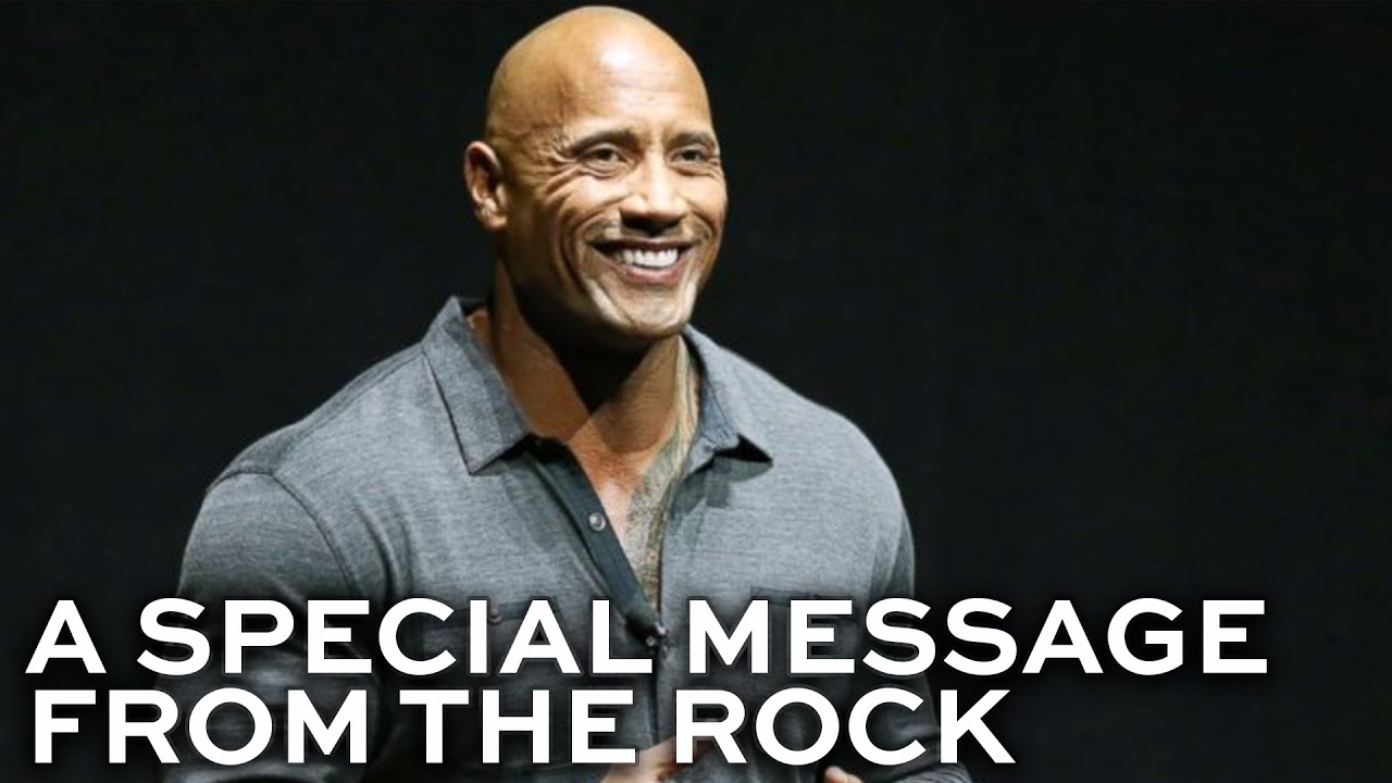 The Rock introduces the 10th anniversary of Happy Sad Confused - YouTube