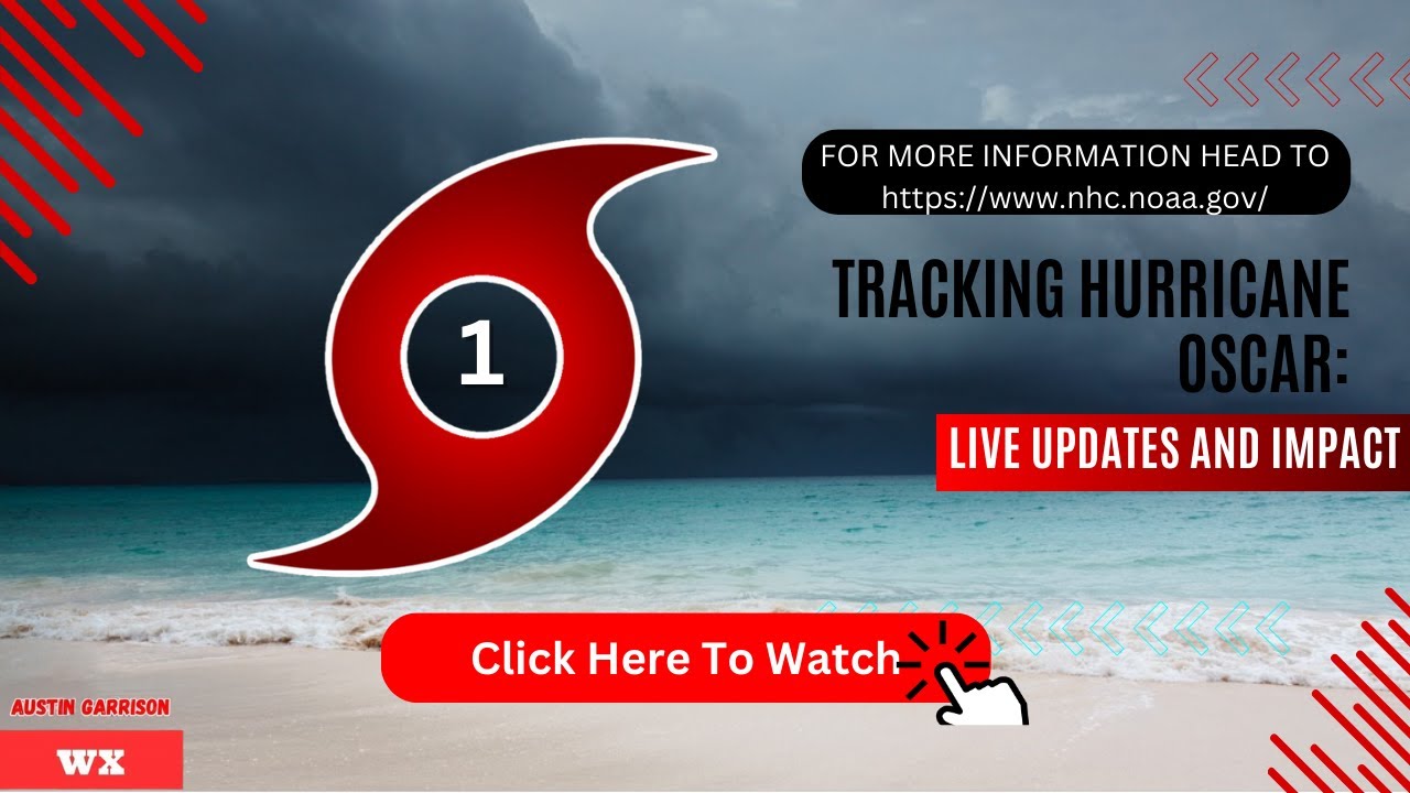 TRACKING Tropical Storm Oscar: Live Updates and Impact | Austin Garrison Wx