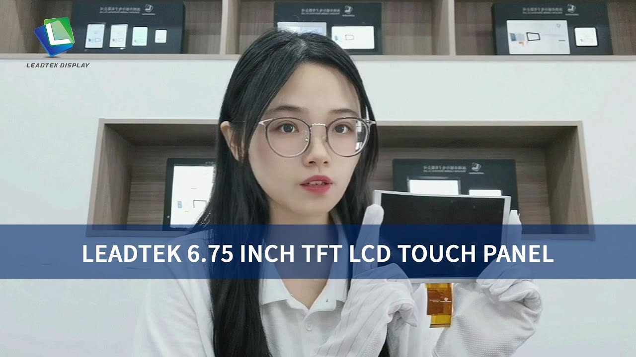 LEADTEK 6.75 INCH TFT LCD TOUCH PANEL - YouTube