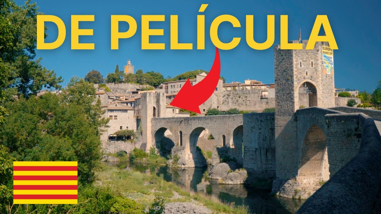 Este pueblo MEDIEVAL me dejó ASOMBRADO😮 Qué ver en Besalú - YouTube