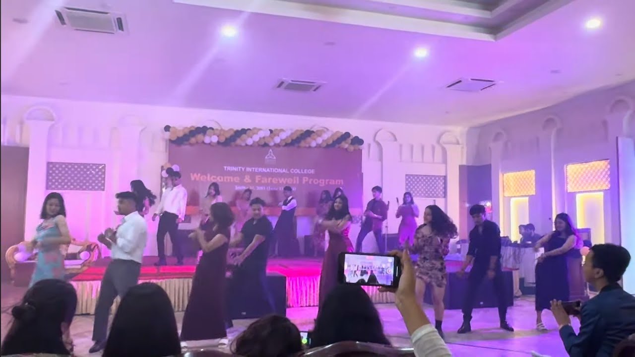 GROUPDANCE||Trinity International College||Batch 2078 - YouTube