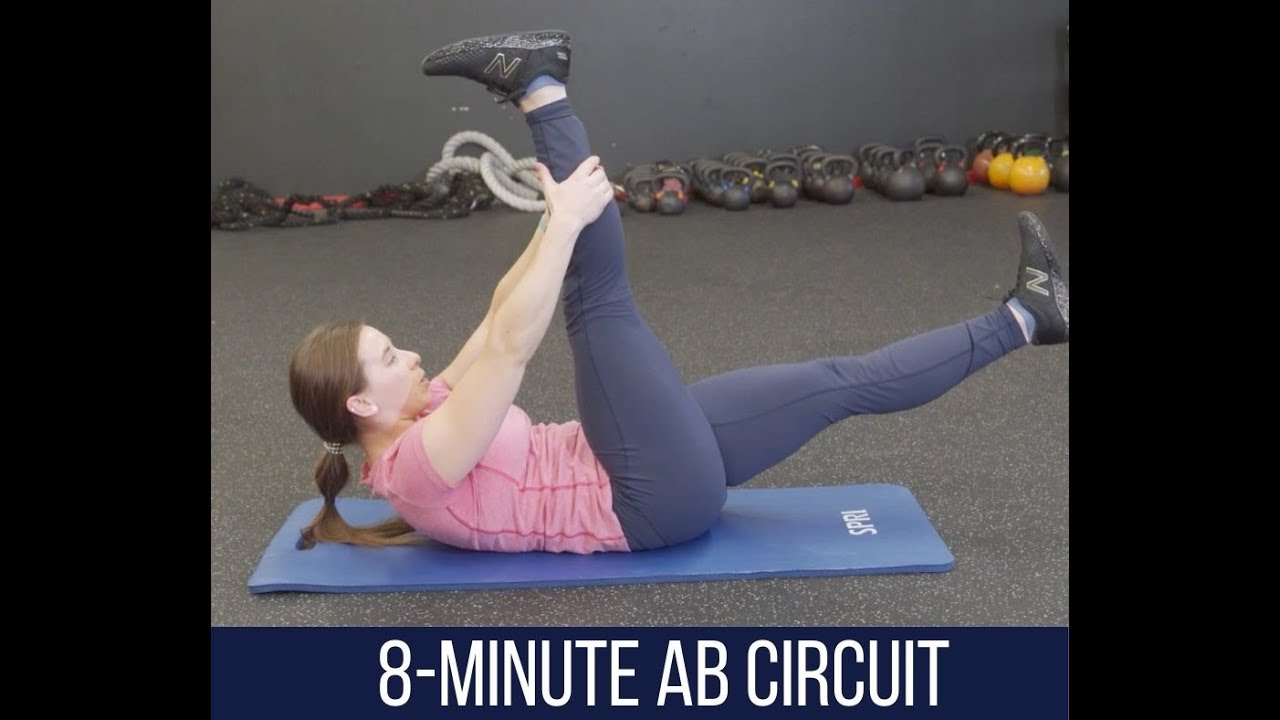 8-Minute Abdominal Circuit-Follow Along - YouTube