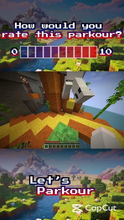 "How’s This Parkour Map? 🧐 #minecraft #parkour" - YouTube