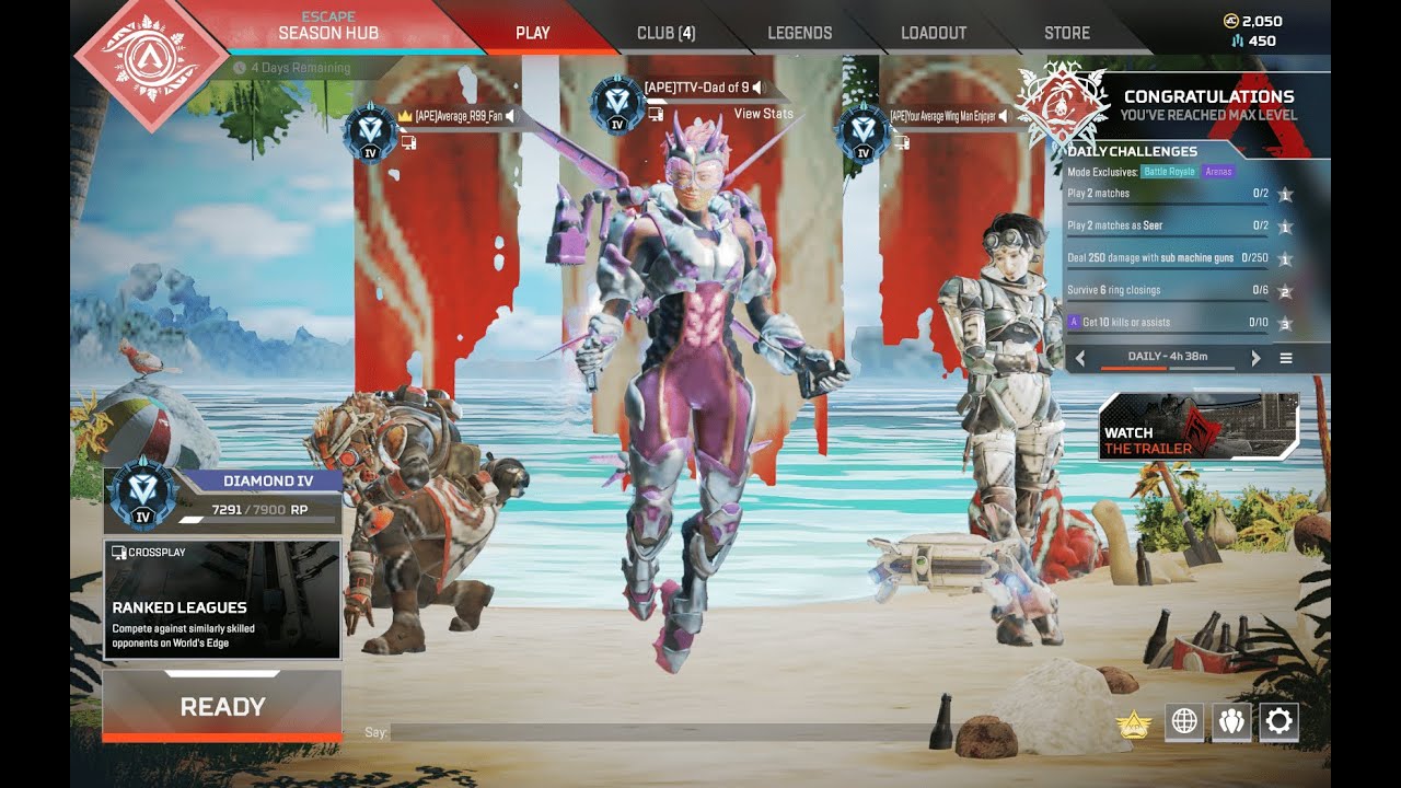 Monke for 5 minutes and 42 seconds (Apex Legends) - YouTube
