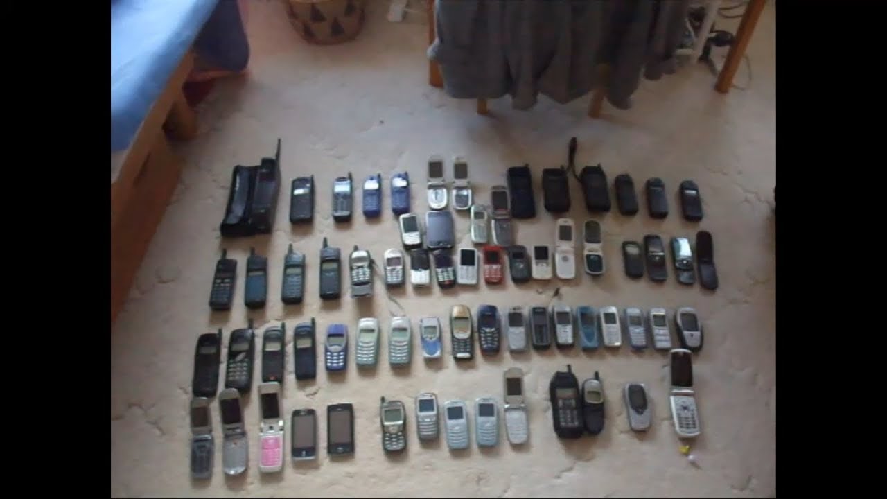 My mobile phone collection of 67 phones (12/03/13) 720p HD - YouTube